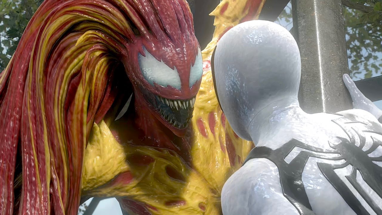 Peter Parker Fighting MJ as Scream Venom - Marvel Spider-Man 2 - YouTube