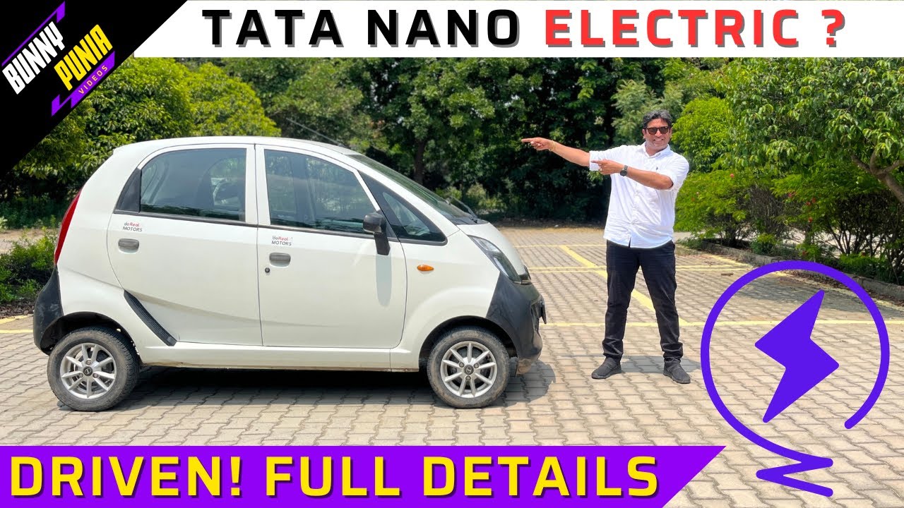 Tata Nano EV? Always waited for the electric version based on the Nano ...