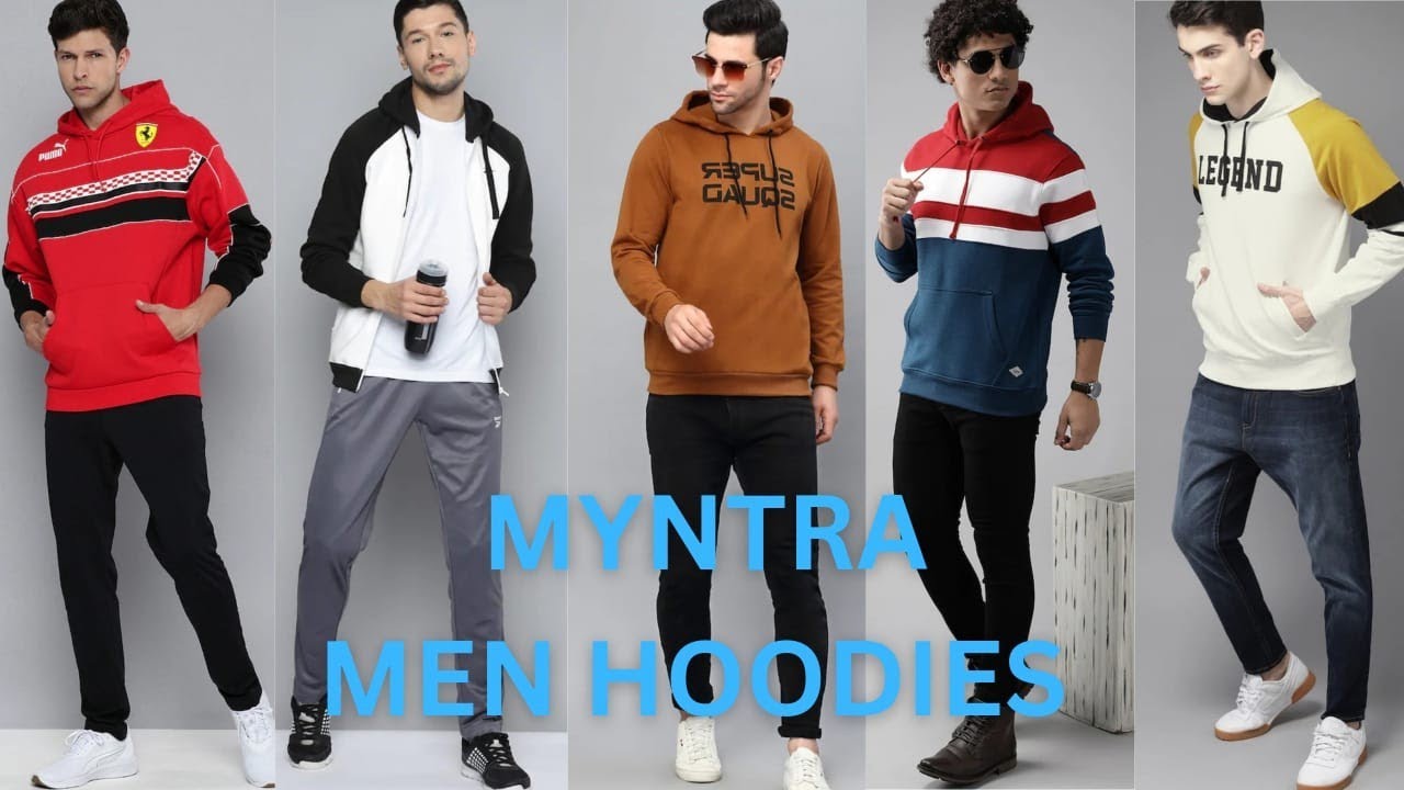 MYNTRA MEN WINTER WEAR HAUL 2023 II MYNTRA MEN HOODIES HAUL ♥️ - YouTube