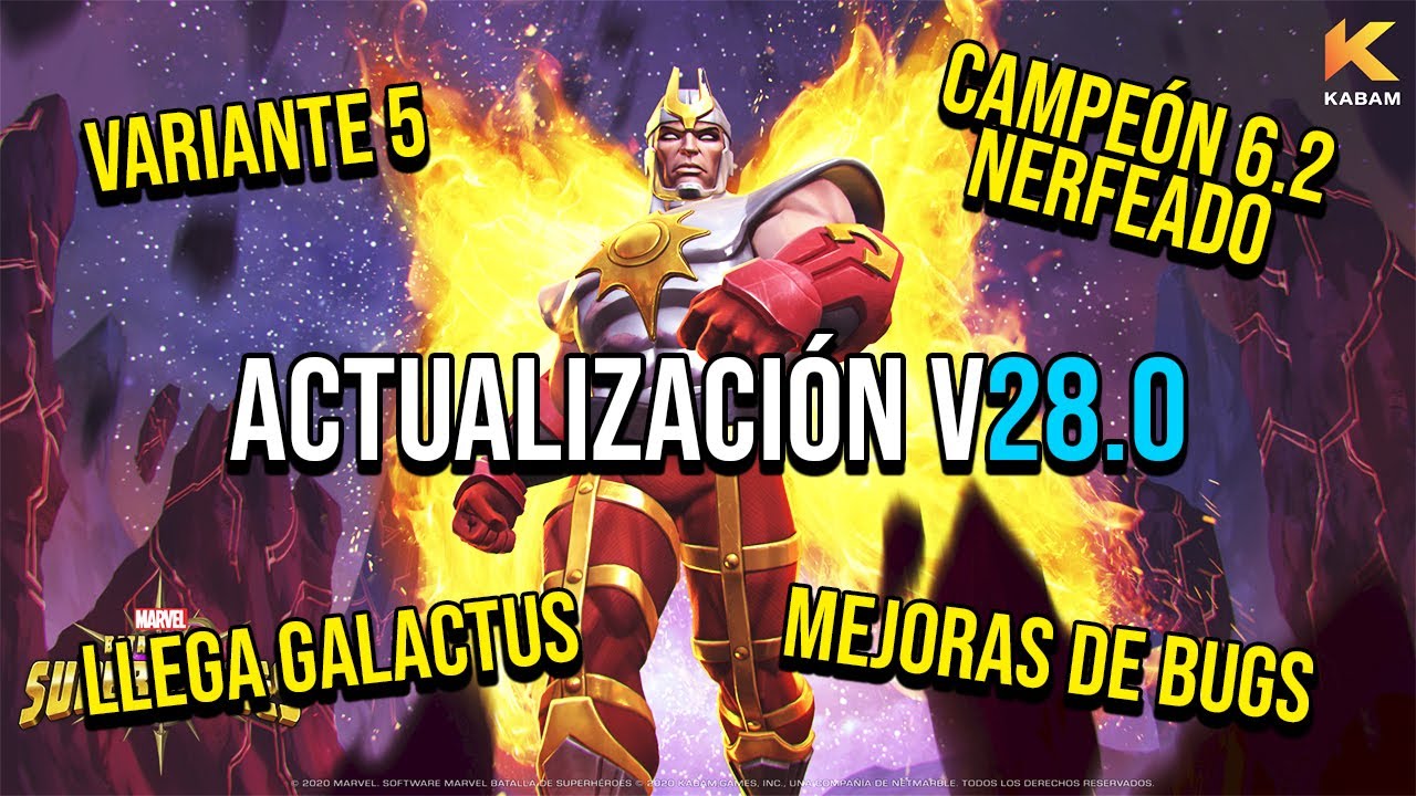 Actualización v28.0 | Llega Galactus con Nuevas super misiones y ...