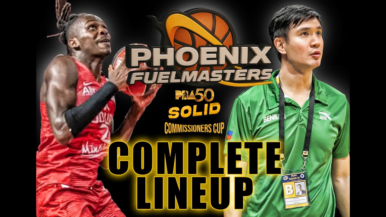 PBA 50 COMMISSIONERS CUP PHOENIX FUEL MASTERS COMPLETE LINEUP - YouTube