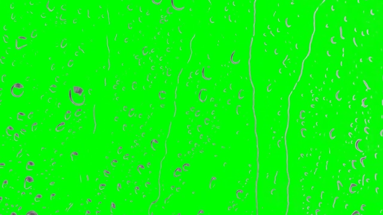 Efek Rain green screen. - YouTube