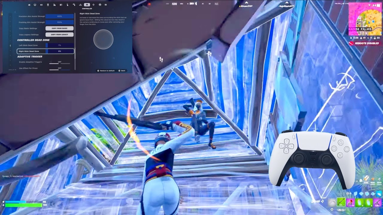 *NEW* BEST Controller Settings For Fortnite Chapter 6! (PS5/PS4/XBOX/PC ...