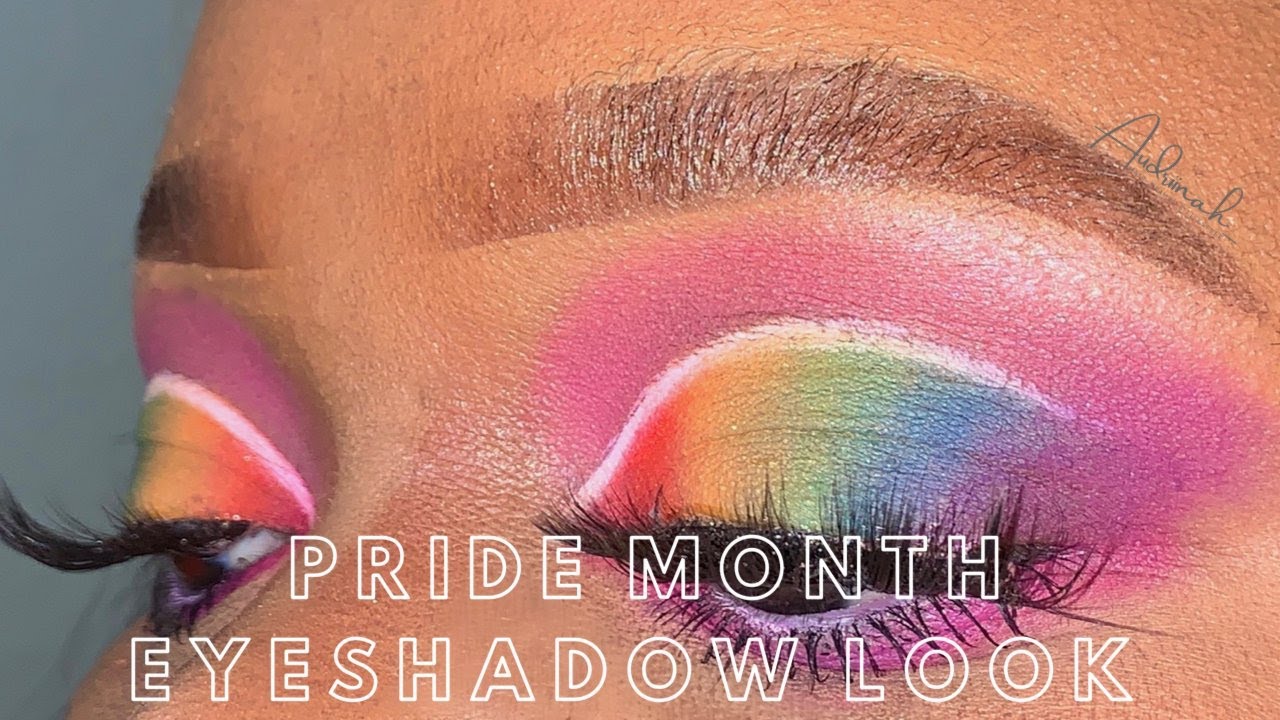 PRIDE MONTH EYESHADOW TUTORIAL | SOUTH AFRICAN YOUTUBER - YouTube