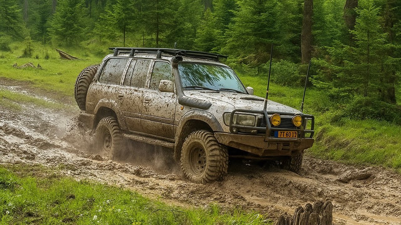 Extreme Off-Road Adventure | Toyota Land Cruiser LC80 - YouTube