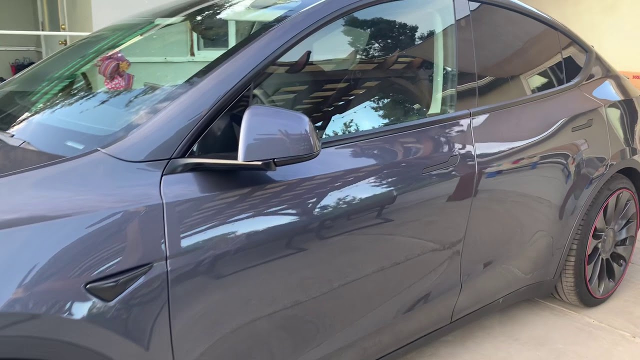 Tesla Model Y - hitch with Yakima full tilt bike rack - YouTube