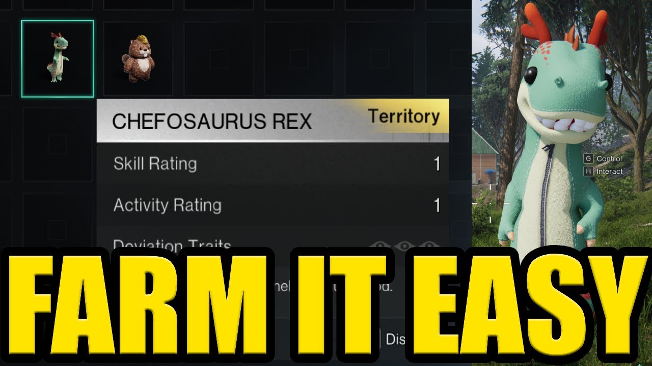 ONCE HUMAN CHEFOSAURUS REX LOCATION UPDATED - YouTube