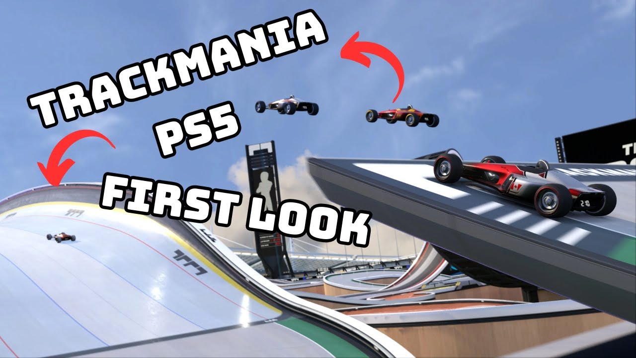 *NEW* Trackmania PS5 First Look - YouTube