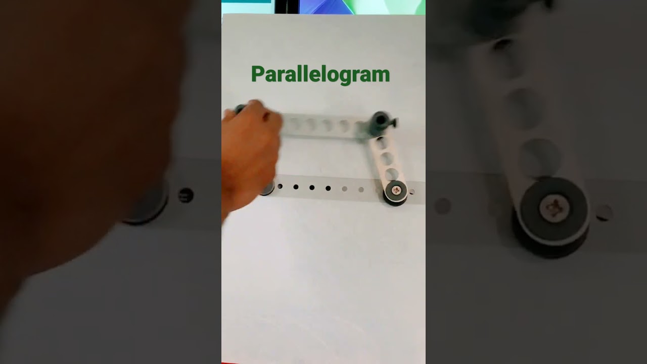 Four Bar Linkage: Parallelogram - YouTube