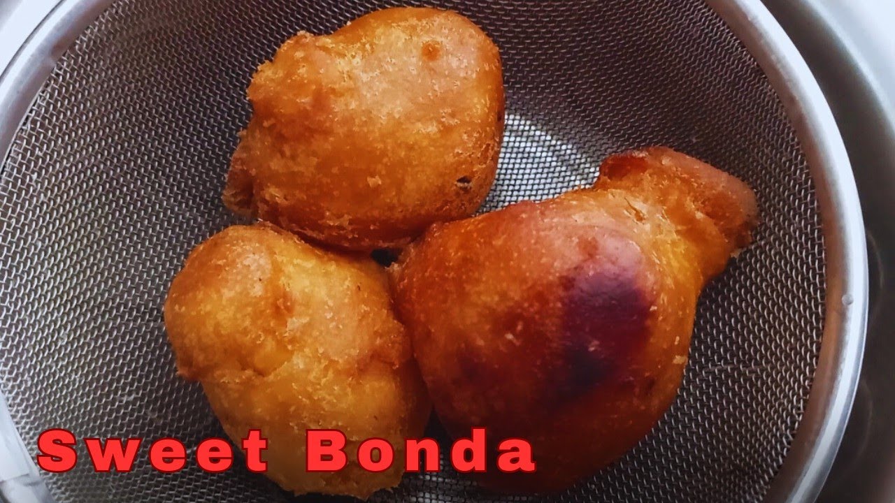 Sweet Bonda / snacks recipe / sweet bonda recipe tamil - YouTube