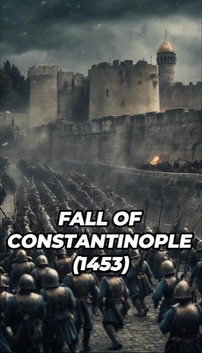 Fall of Constantinople : 1453 - YouTube