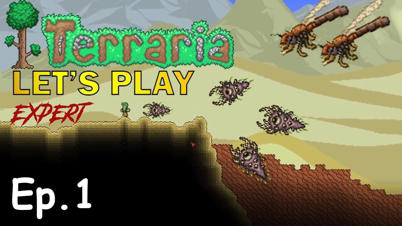 Terraria || Co-op | Let's Play (1.3.5) | Expert Mode Ep.1 - YouTube