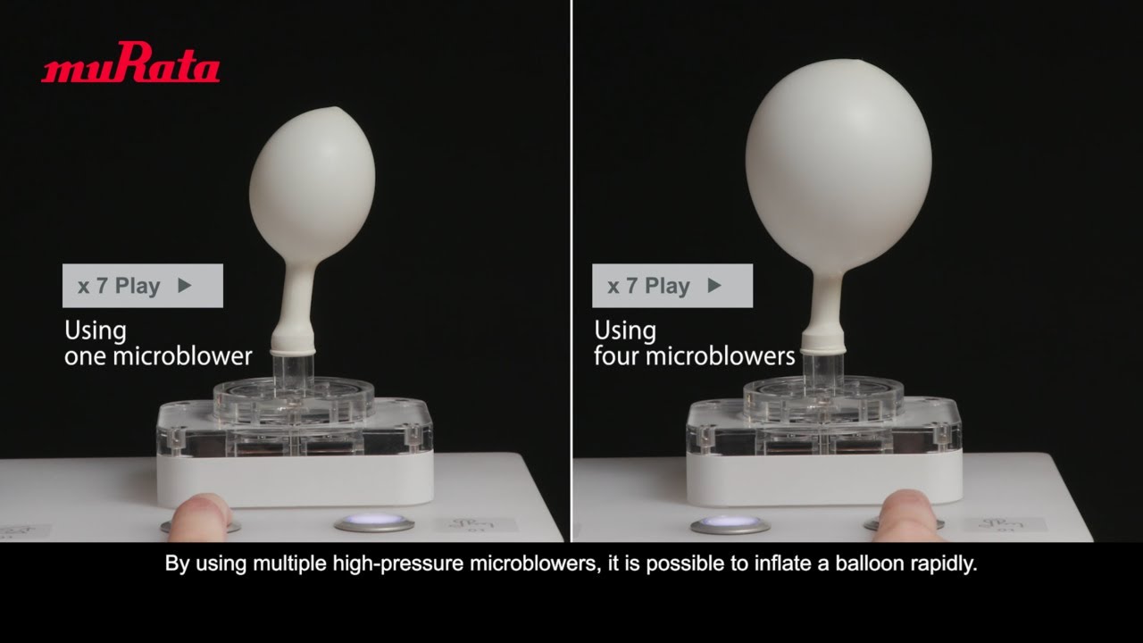 Microblower Pressurizing (expansion): Balloon - YouTube