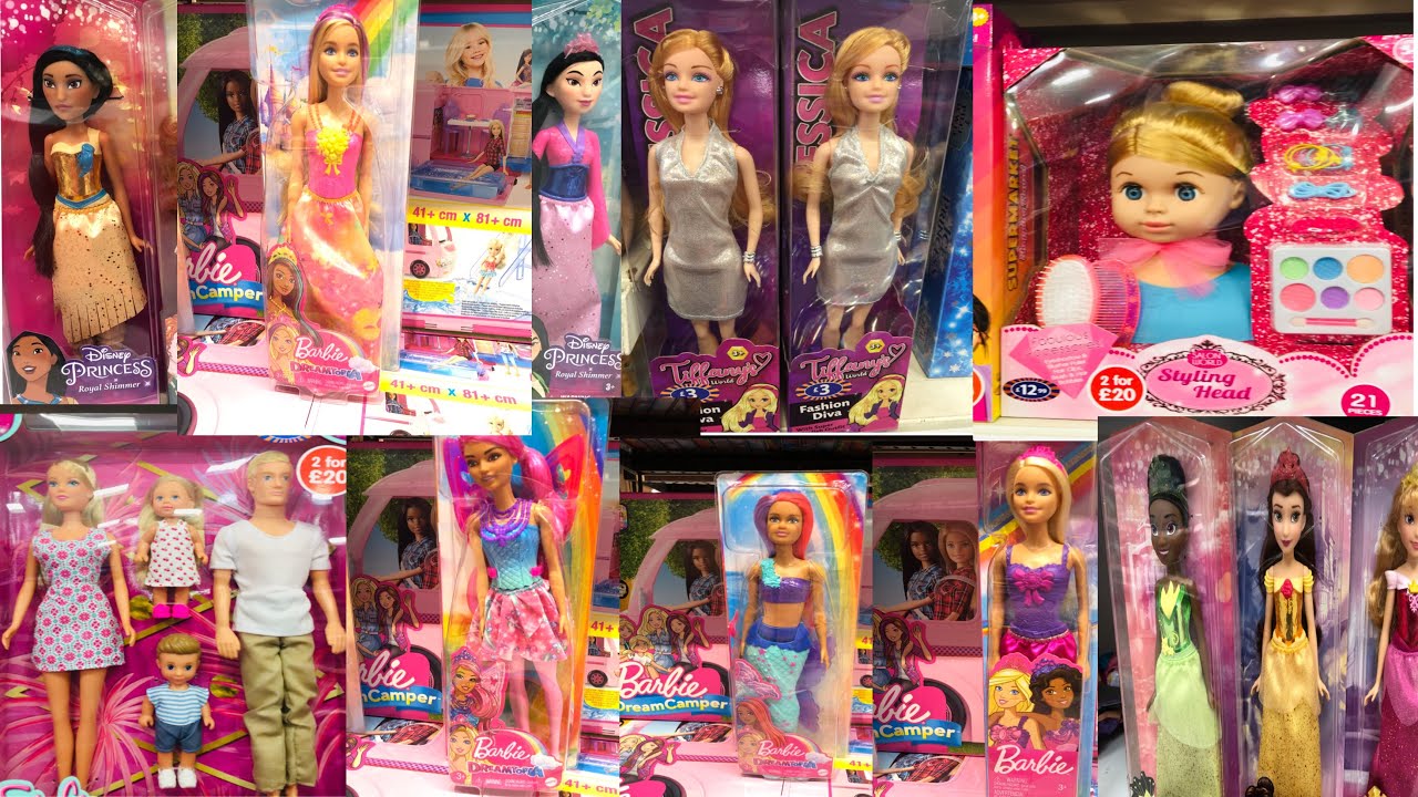 FOR KIDS brand new amazing BARBIE dolls | MERMAIDS and PRINCESSES - YouTube
