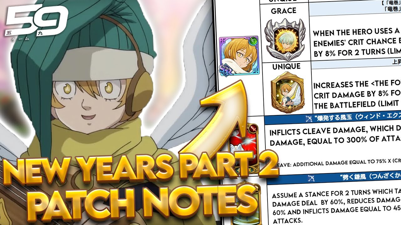 MEGA POWERFUL SARIEL INCOMING! New Years Part 2 Patch Notes! (Grand ...