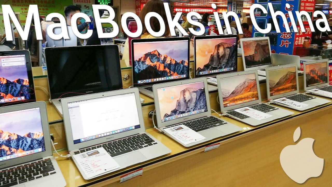 Exploring the Chinese Market for Apple MacBooks 😱😲 - YouTube