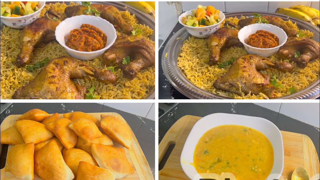 Shurbad Boorash iyo Digag/Bariis Mandi&Digag,Bur Mandazi)Afur ...