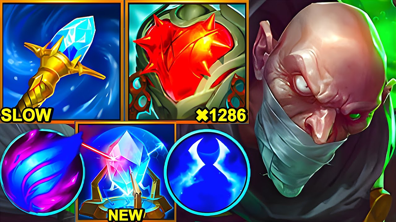 Wild Rift China Singed - NEW MAX TANK SINGED Build Runes - Heartsteel ...