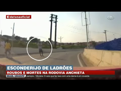ESCONDERIJO DOS LADRÕES NA RODOVIA ANCHIETA | BRASIL URGENTE