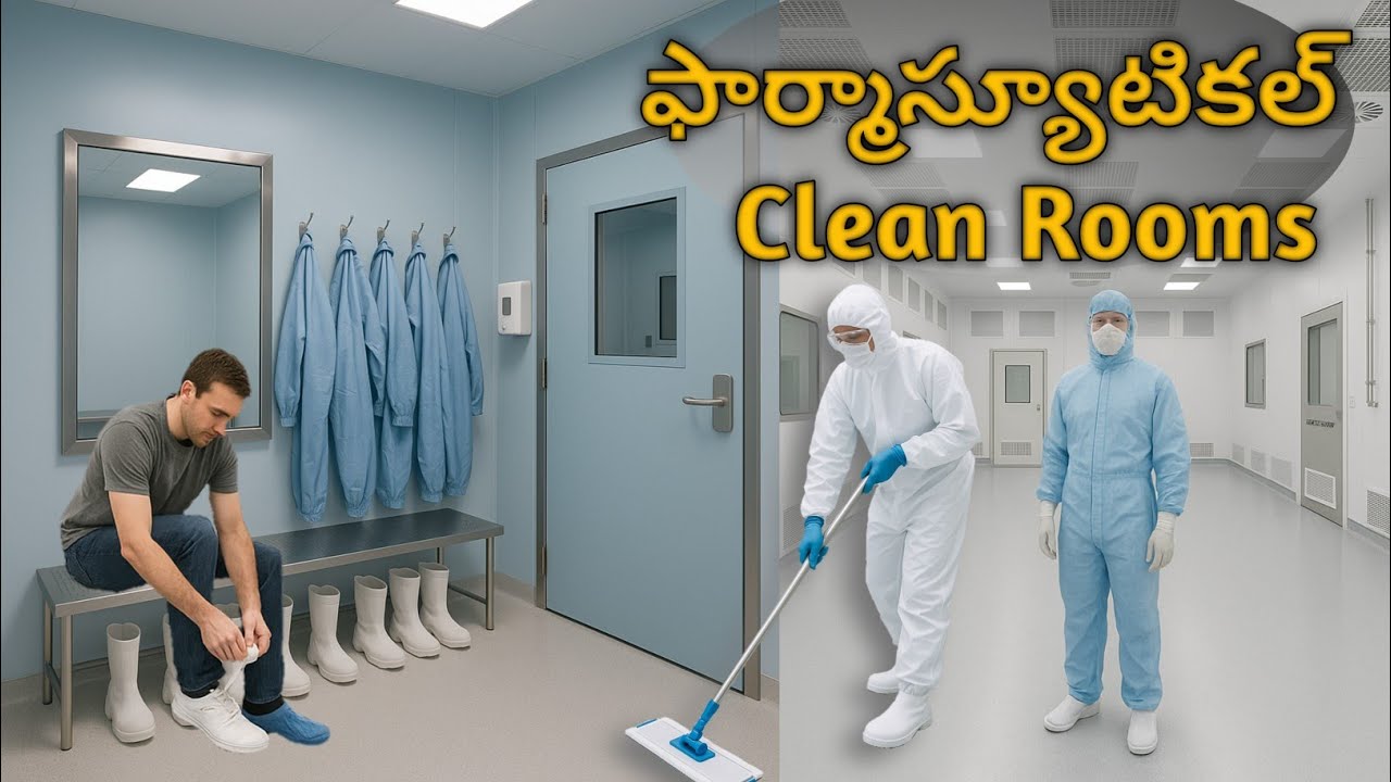 Clean rooms అంటే ఏమిటి in pharmacuiticals #cleanroom how to maintain ...