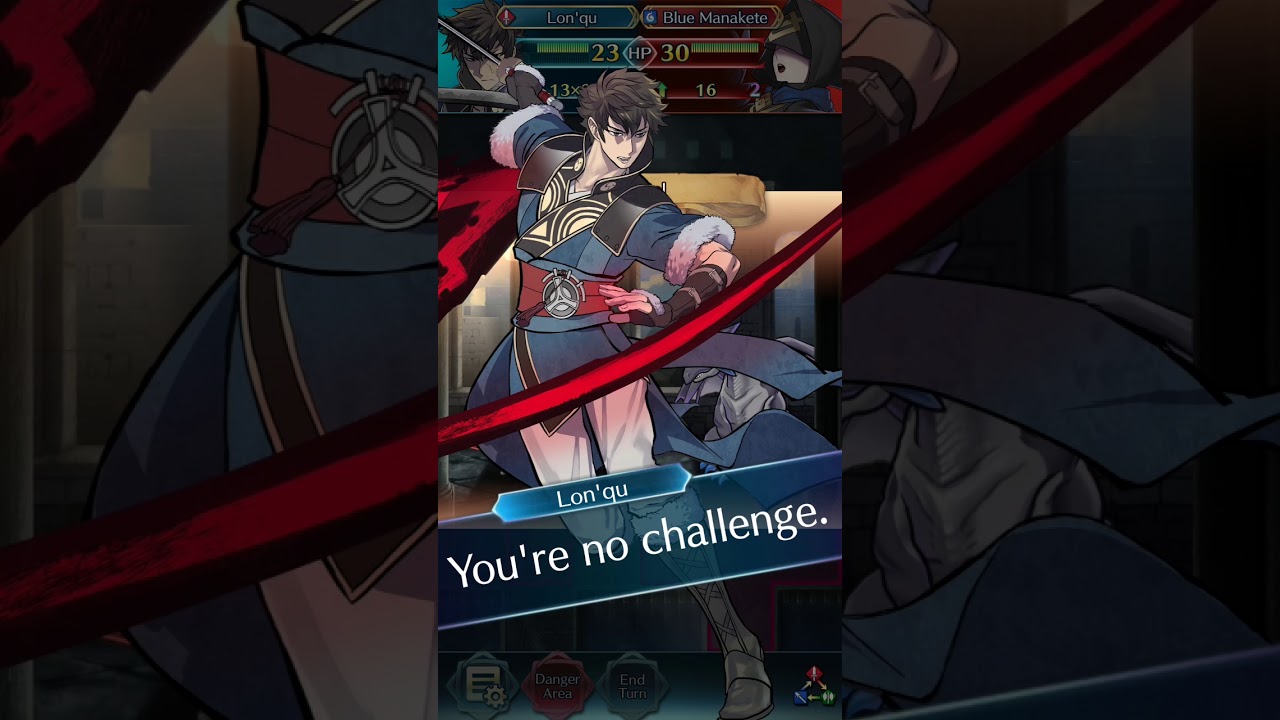 (FEH) Lon'qu commands the Demon Kings Silence. Lyon: Shadow Prince ...
