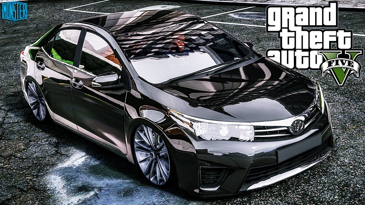 GTA V MOD - TOYOTA COROLLA ROLE CHAVE - YouTube