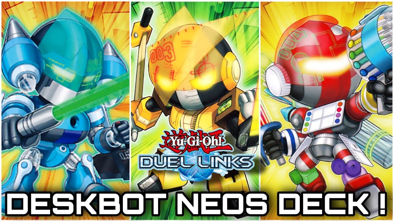 DESKBOT Deck Duel Links ! [Yu-Gi-Oh ! Duel Links] - YouTube
