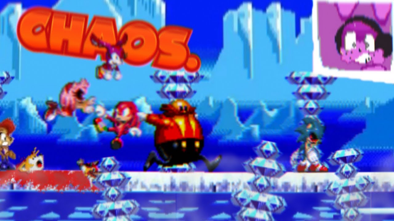 Sonic.exe The Disaster 2D Remake Moments- This Was TOO Chaotic - YouTube
