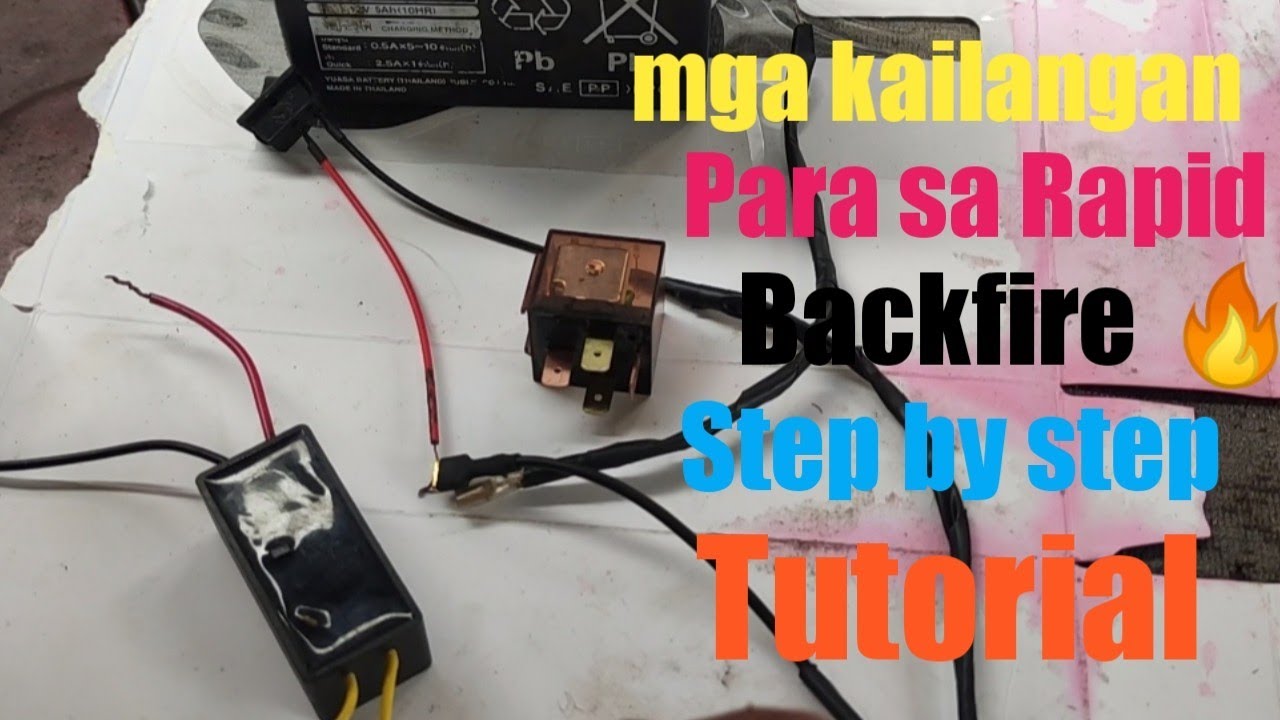 Rapid backfire 🔥🔥 step by step tutorial 🧑‍🔧 - YouTube
