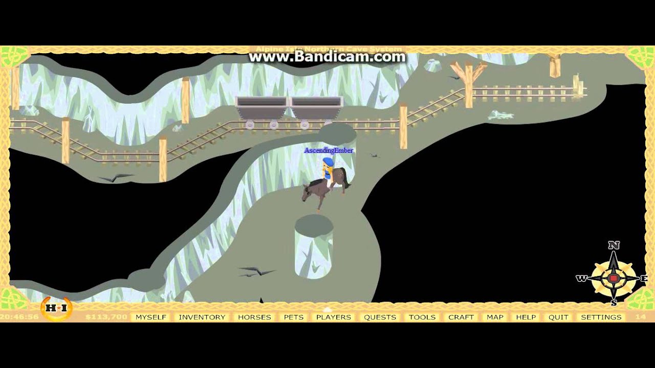 Horse Isle 2 How To - From Cavern to Star Ledge - Part 1 - YouTube