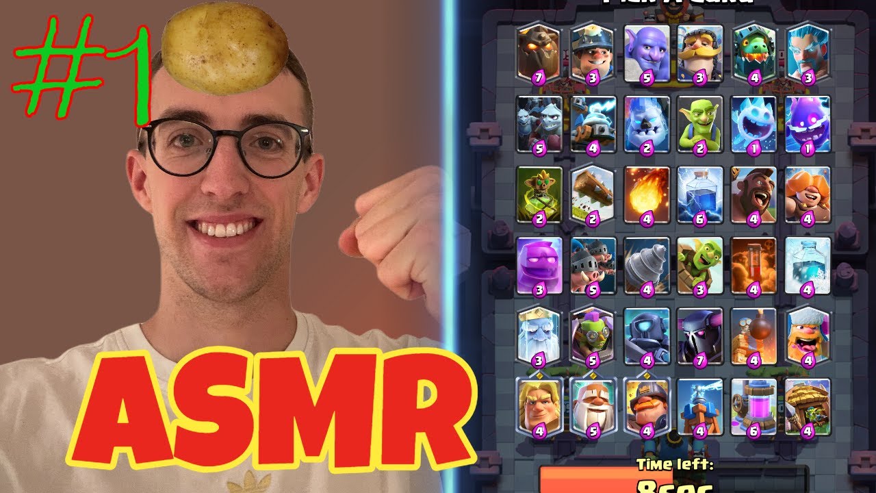 ASMR Clashmas Calendar | Day 1 🎄Potato Haircut in Megadraft 🥔 - YouTube