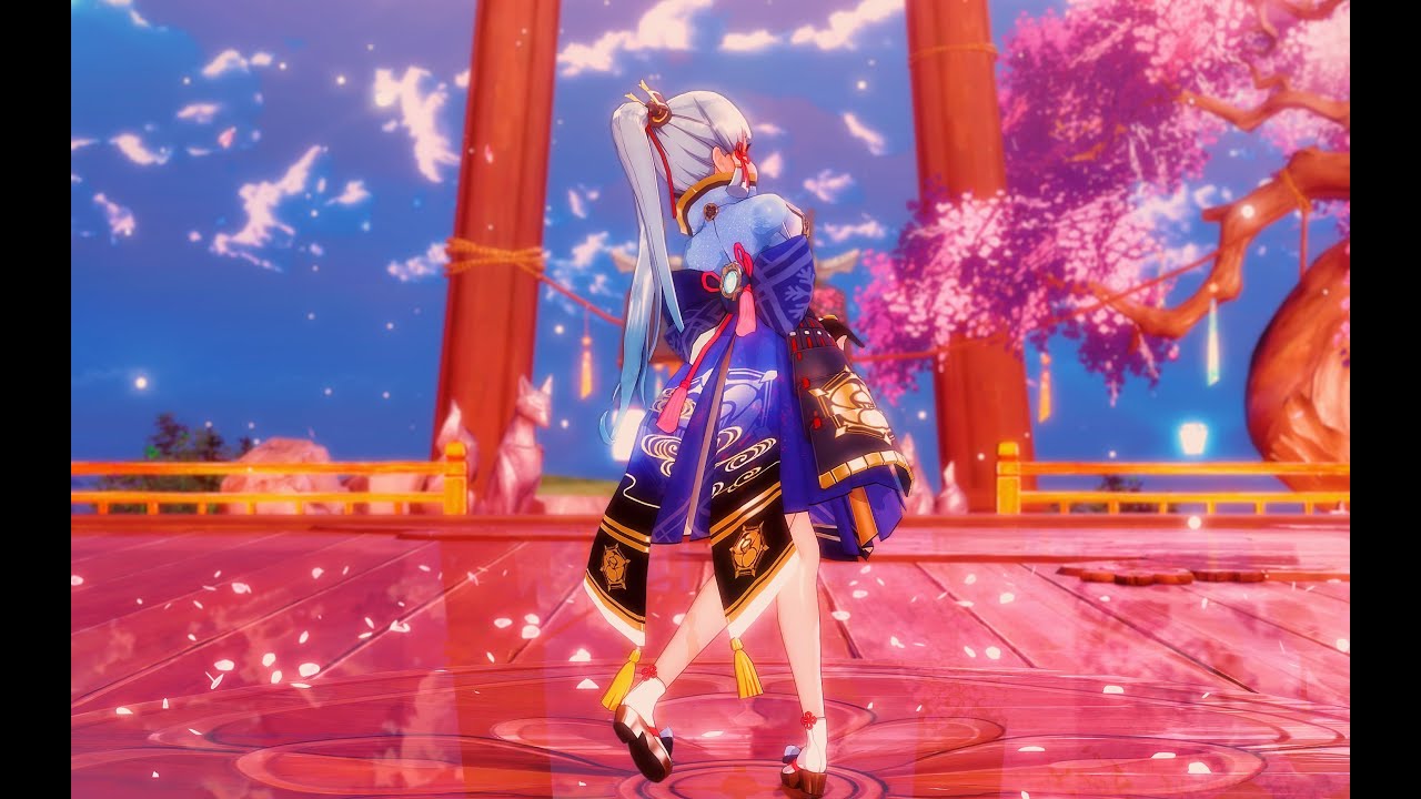 【Genshin Impact MMD／4K／60FPS】Ayaka【如见】 - YouTube