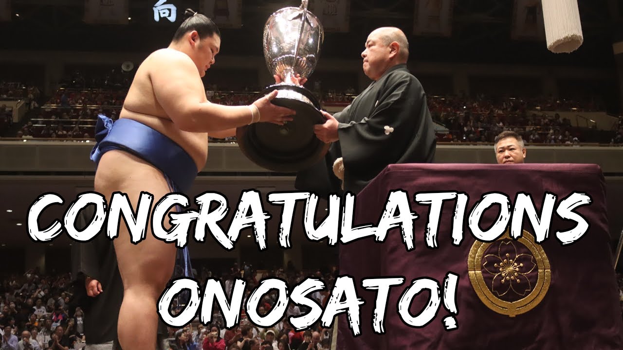 ONOSATO'S HISTORIC YUSHO! The fastest to win a top division title from ...