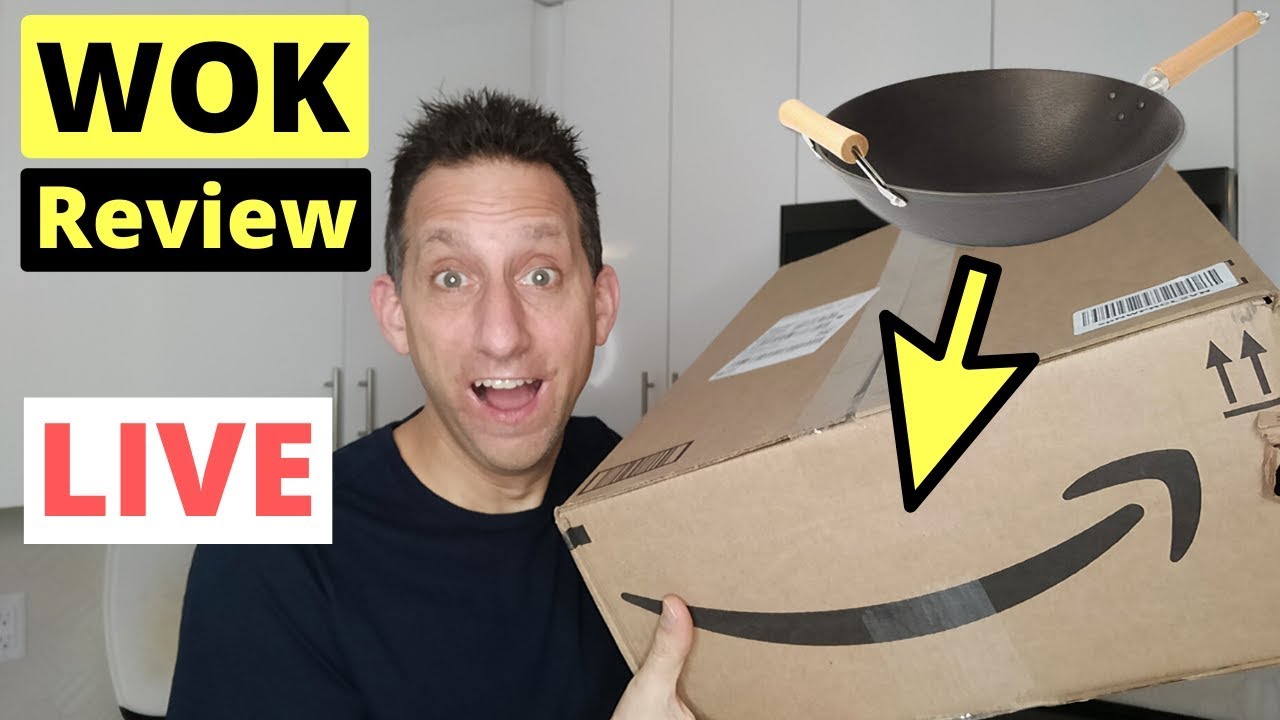 Wok Unboxing & Review LIVE STREAM! (with Live Stir-Fry!) - YouTube
