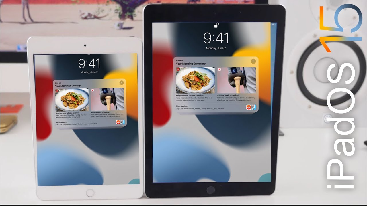 El iPad Air 2 y iPad mini 4 suben a iPadOS 15.. una locura - YouTube