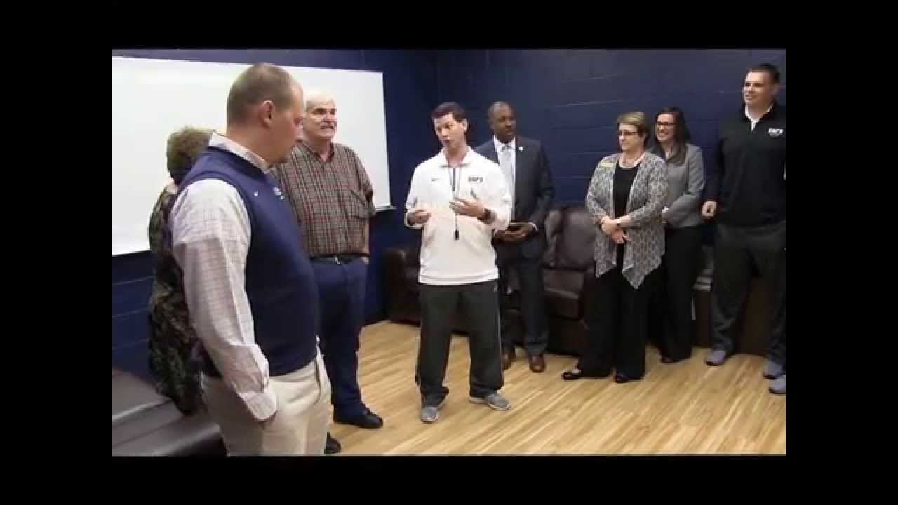 Mike and Sharon Daniels Locker Room Dedication Ceremony - YouTube