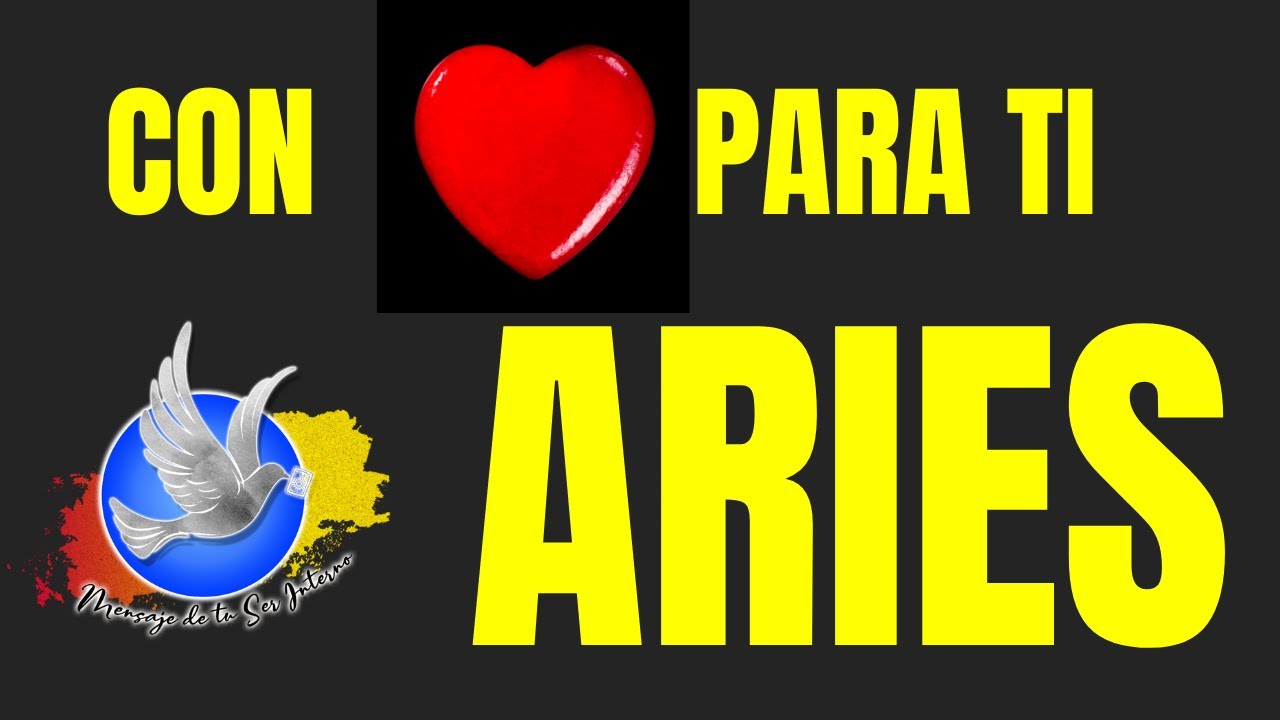 ARIES! Tuviste que decirle ADIOS, aunque se te rompiera el 💔? Pero algo ...