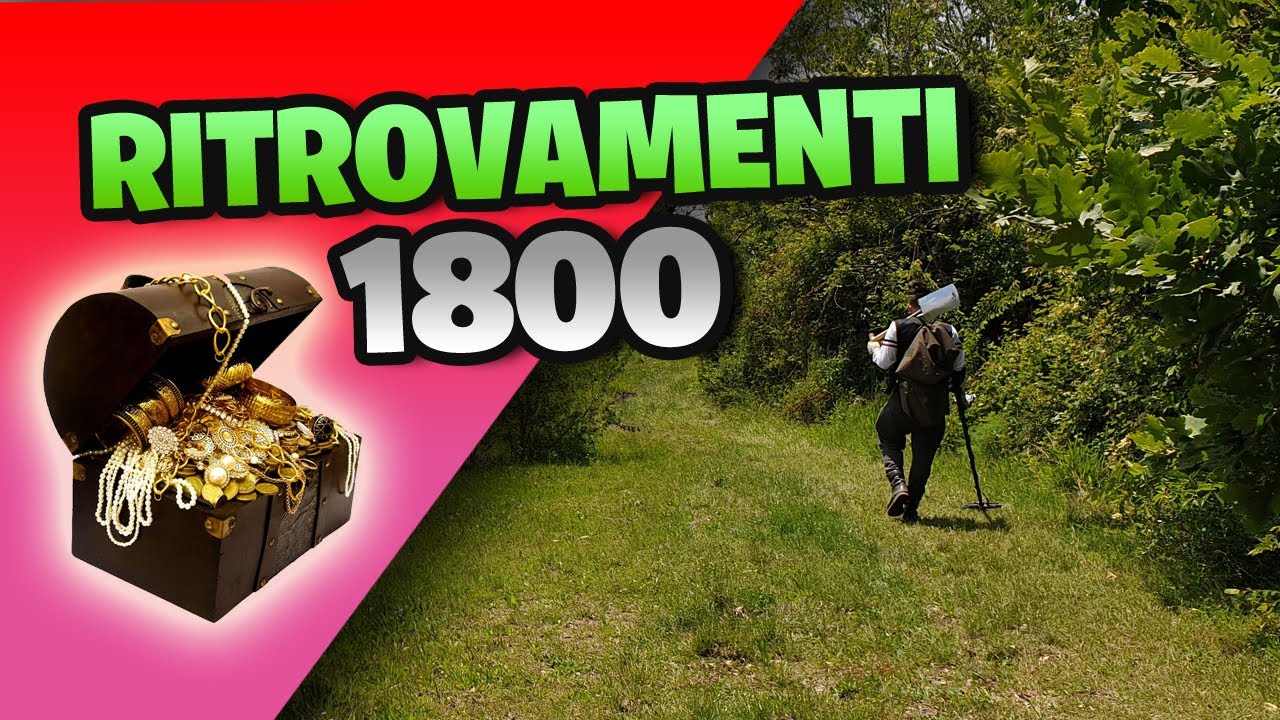 Metal detector Italia ritrovamenti del 1800 eccezionali - YouTube