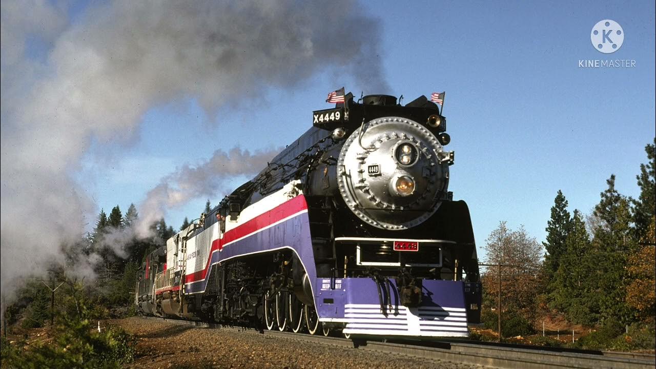 Southern Pacific 4449 1976 chime whistle - YouTube
