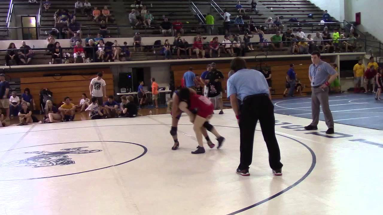 Raven Guidry vs freestyle @jesuit 4 25 15 - YouTube