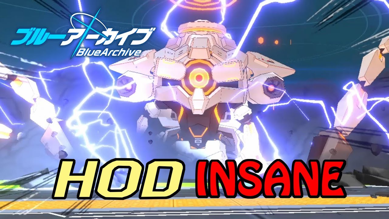 「市街地戦・ホド」HOD Insane 2凸 [24.06million] | Blue Archive JP - YouTube