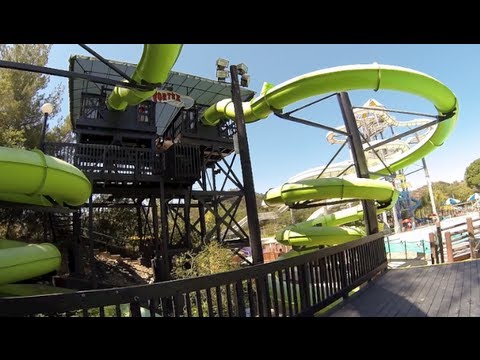The Vortex (HD POV) - Water Slide at Raging Waters (San Dimas, CA ...