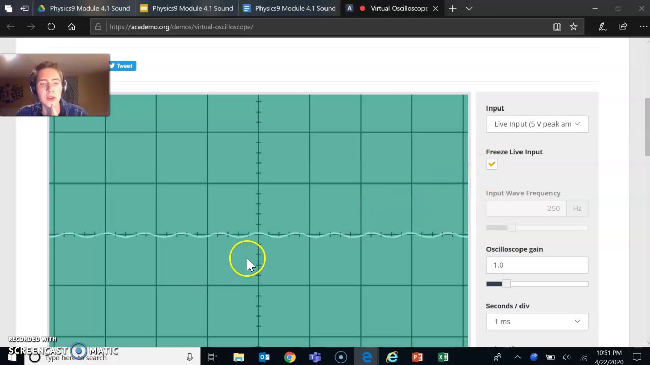 Virtual Oscilloscope - YouTube