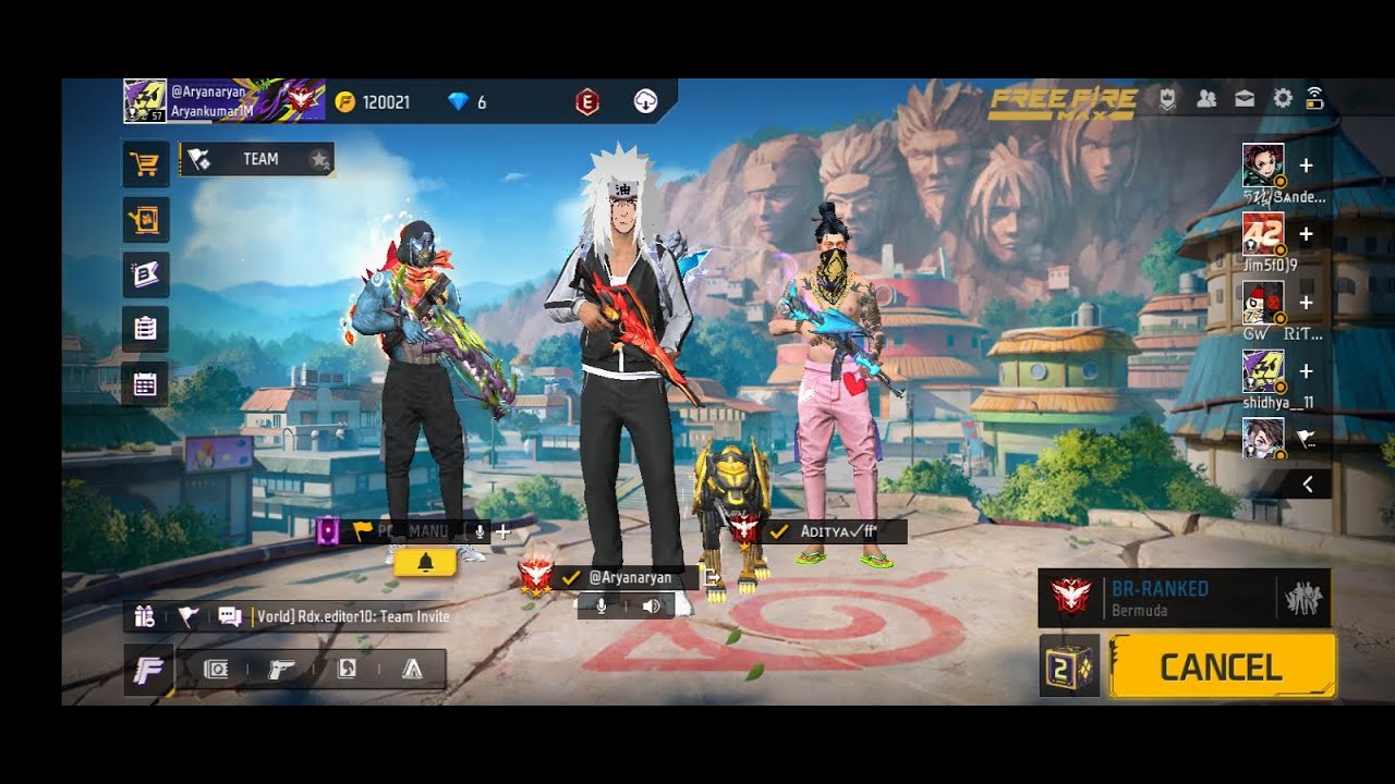 ARYAN FF LIVE IN l #freefire - YouTube