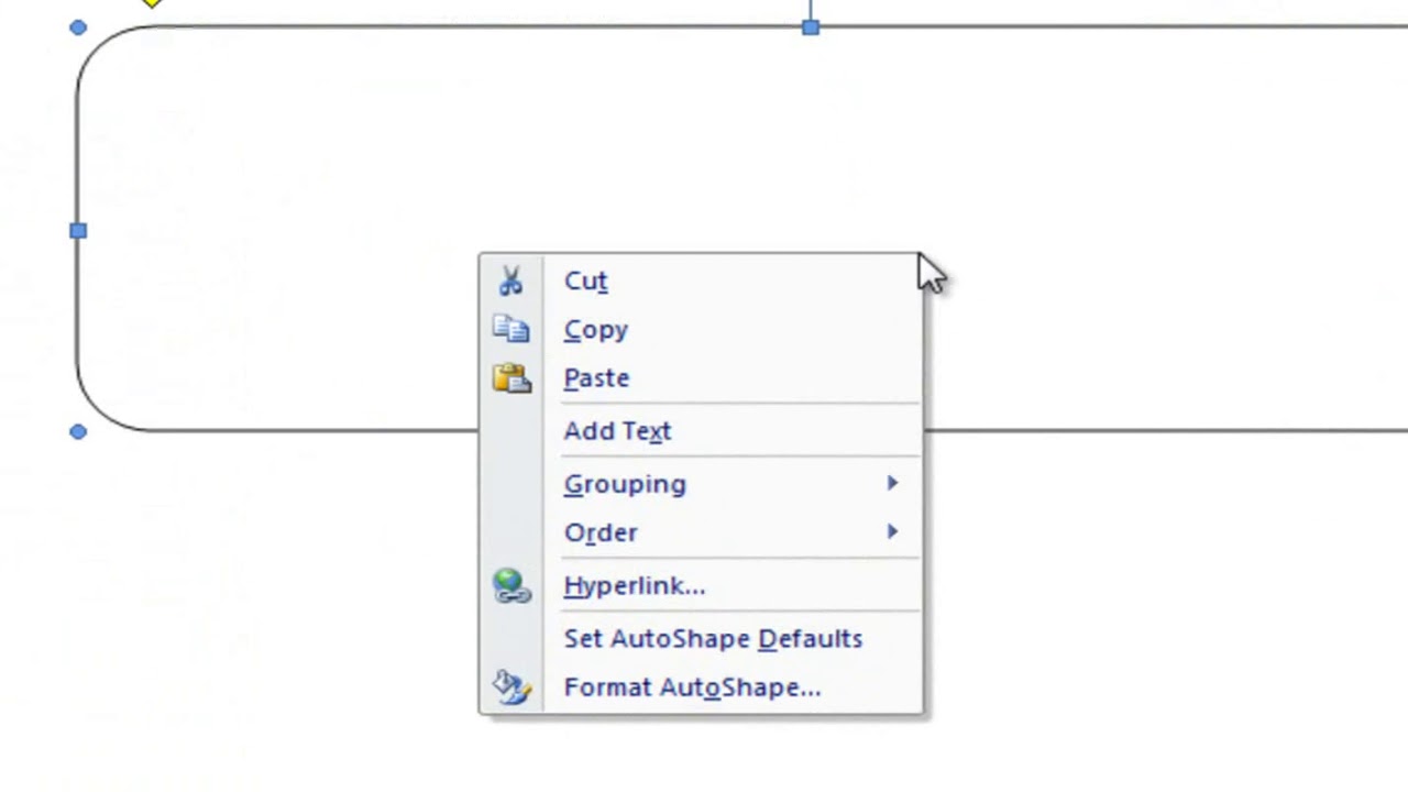 #21. Menggunakan Autoshapes "Ms. office Word" - YouTube