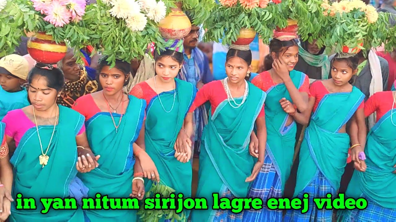 in yan nitum sirijon // lagre enej santali video // santhali lagre anec ...