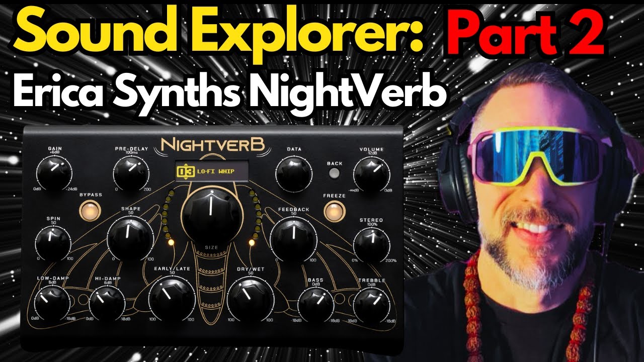 STEREO REVERB HEAVEN Erica Synths NIGHTVERB with Arturia MiniFreak ...