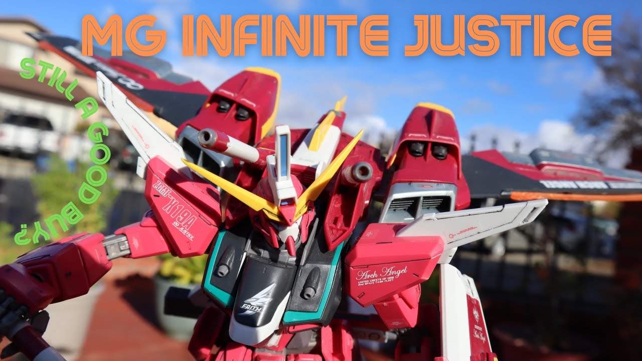 MG Infinite Justice Gundam - Review! Still a good model kit to have ...