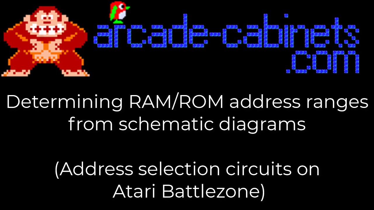 Determining RAM/ROM address ranges from schematics diagrams (Address ...