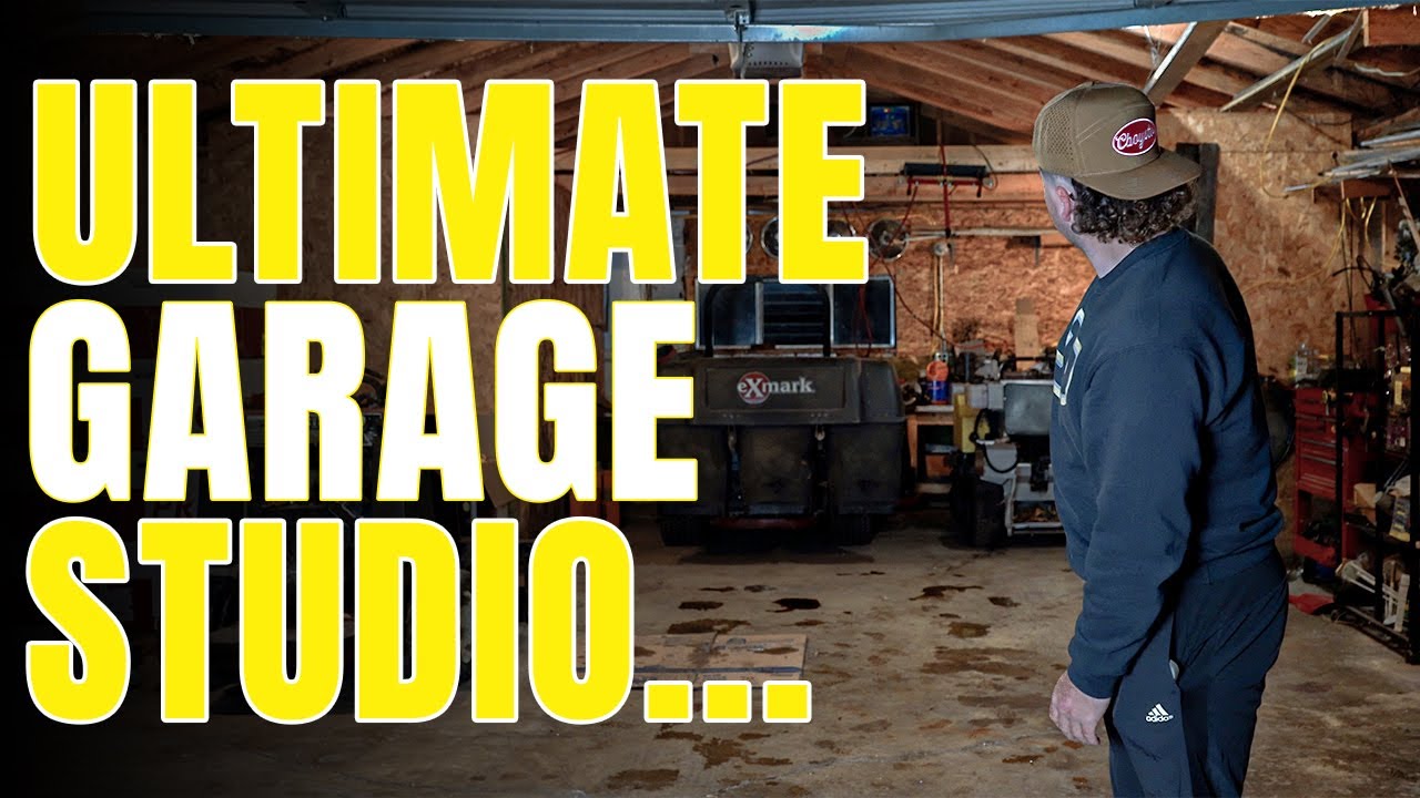 Turning My Garage Into A Studio! - YouTube